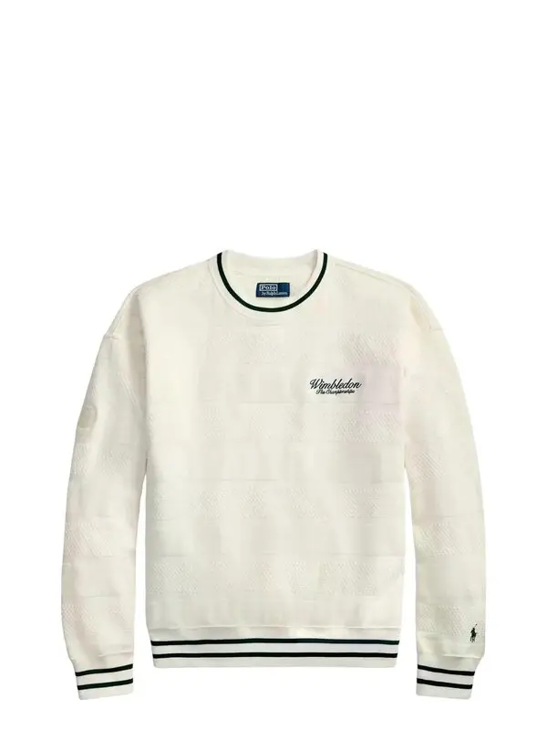 Polo Ralph Lauren Wimbledon Embroidered Sweatshirt - Neutrals