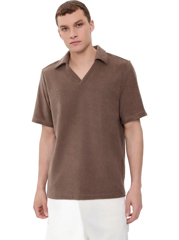 Oas Serif Shirt - Brown