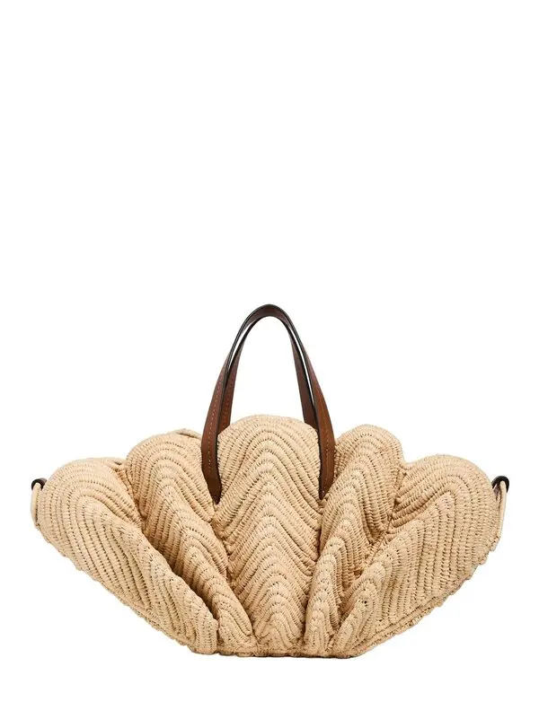 Poolside The Sanibel Raffia Tote - Natural