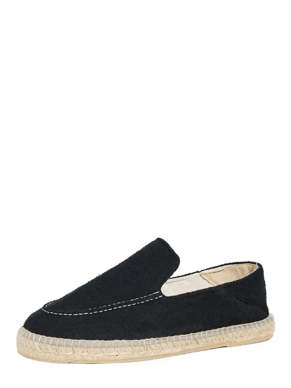 Manebí Canvas Traveler Espadrilles - Black