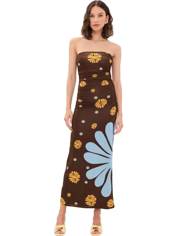 CALA DE LA CRUZ Daphne Maxi Dress - Gioiacafe