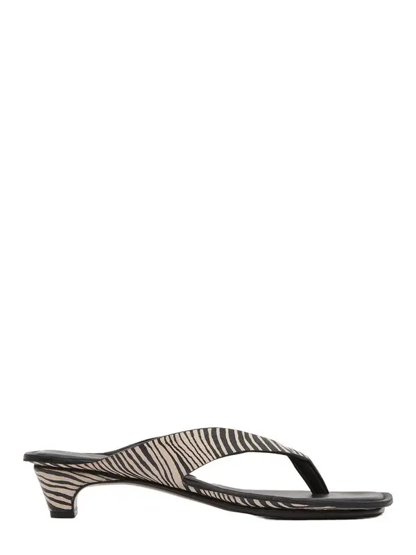 ST. AGNI Opanka Heel Sandals - Savannah