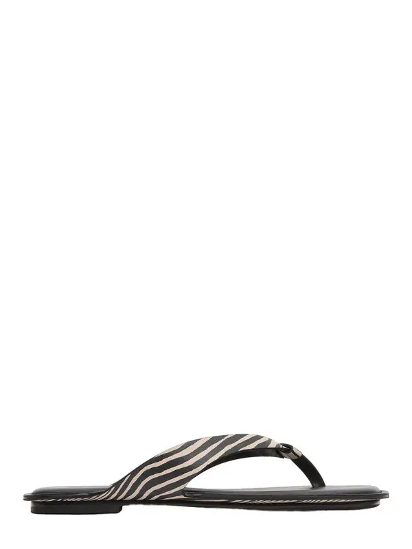 ST. AGNI Opanka Slide Sandals - Savannah