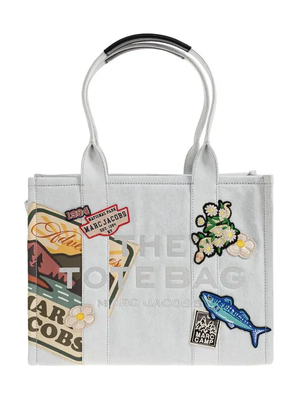 Marc Jacobs Patchwork Tote Bag - Blue
