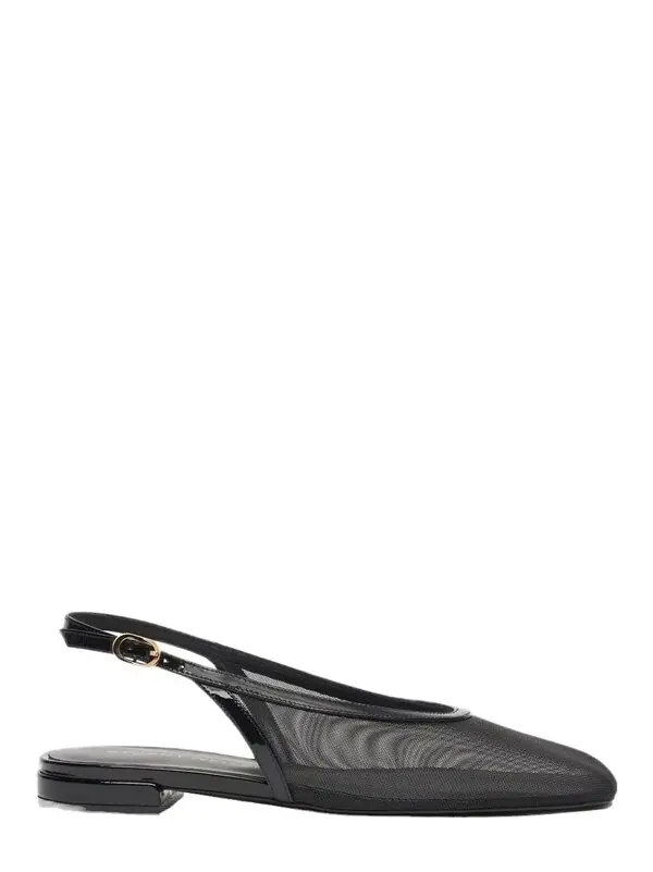 STUART WEITZMAN Mesh Slingback Pumps - Black