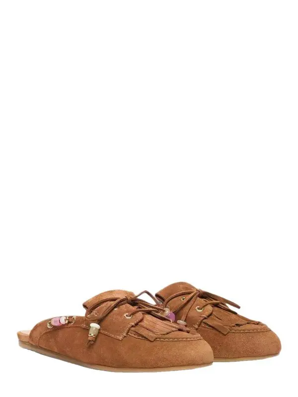 STUART WEITZMAN Majorca Tinsley Mules - Brown