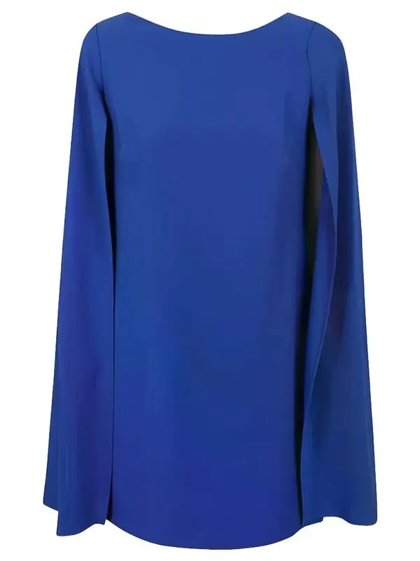 Ralph Lauren Petra Cape-style Mini Dress - Blue
