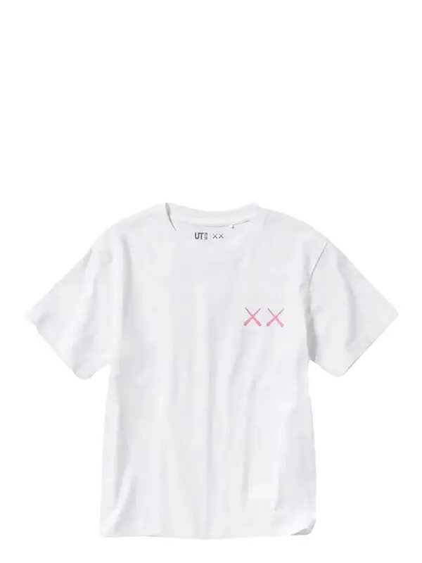 KAWS X Uniqlo Graphic-print T-shirt - White
