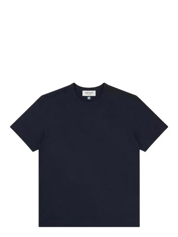 HERITAGE Crew-neck T-shirt - Blue