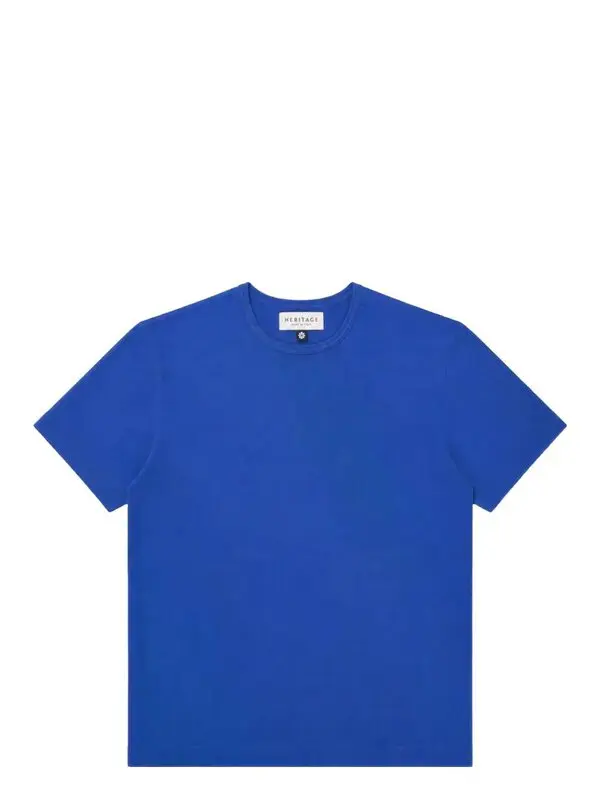 HERITAGE Crew-neck T-shirt - Blue