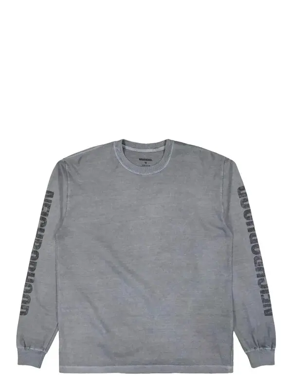 NEIGHBORHOOD Logo-print Long-sleeved T-shirt - Grey