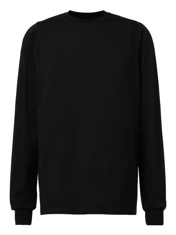Rick Owens Cotton Jersey T-shirt - Black