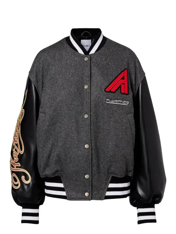 Attico Varsity Jacket - Grey