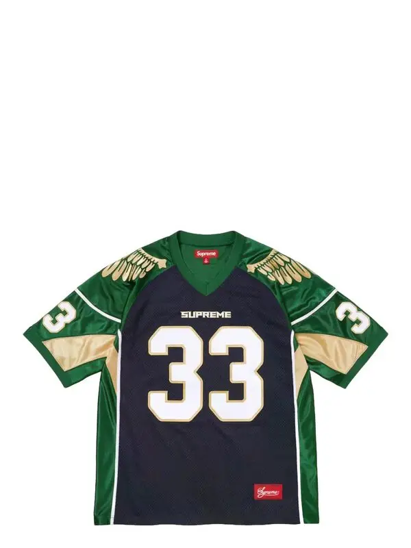 Supreme Wings Print Jersey - Blue