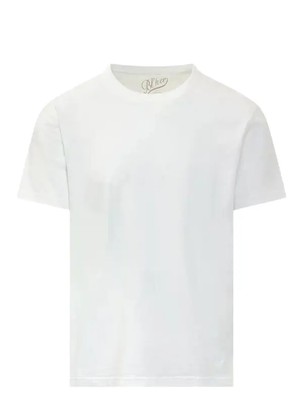 BL'KER Crew-neck Short-sleeve T-shirt - White