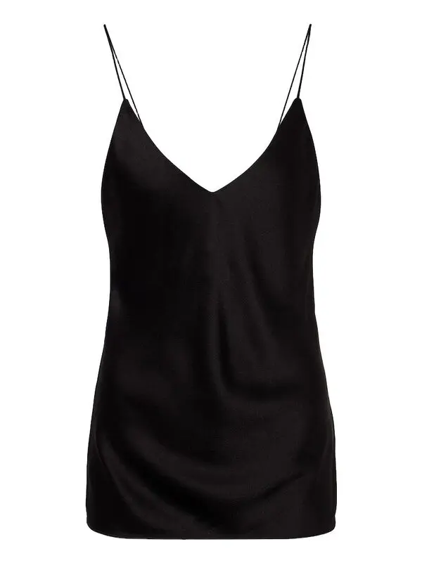 BLAZÉ MILANO Manipur Satin Camisole - Black