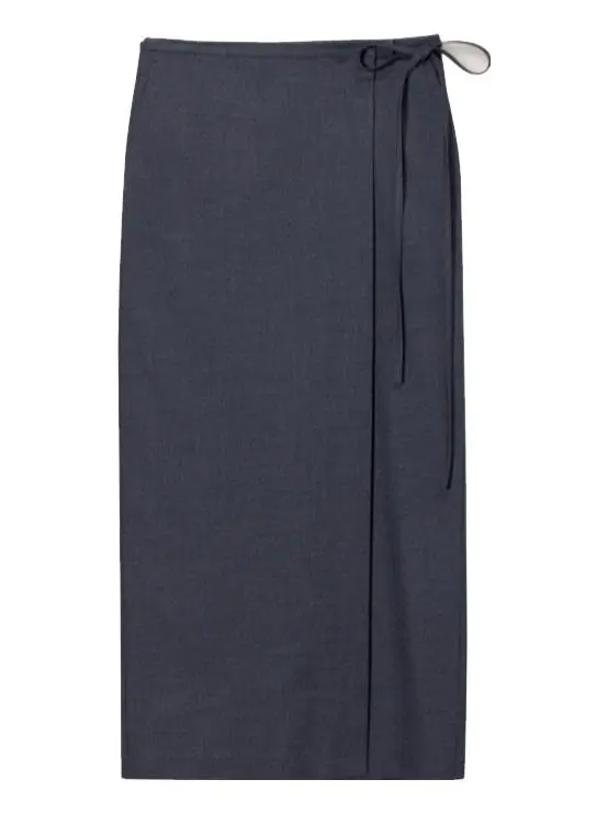 DUNST Double-layered Skirt - Black