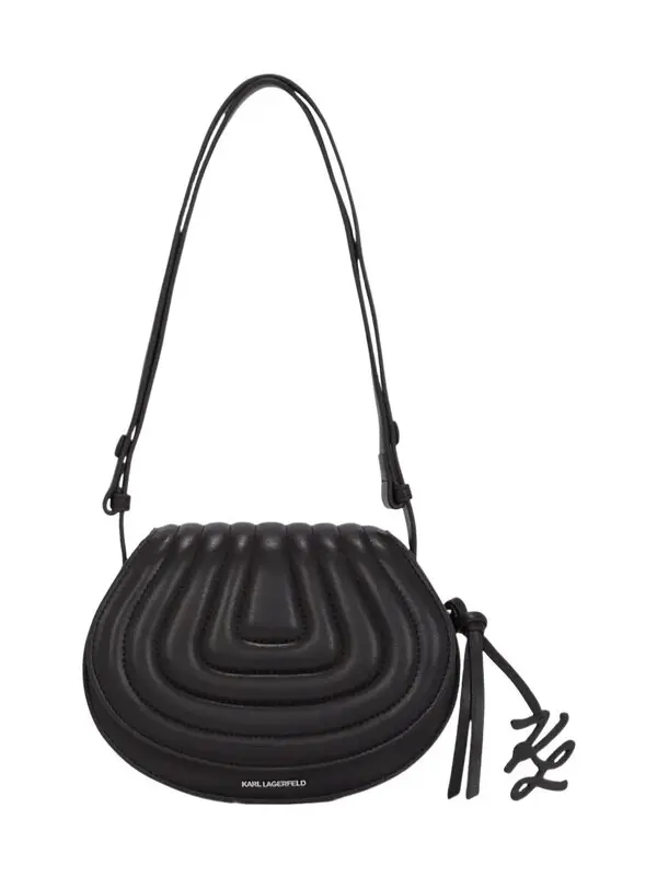 Karl Lagerfeld K/wellen Cross Body Bag - Black