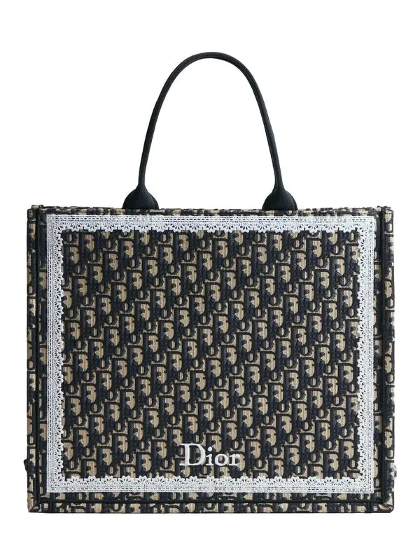 Dior Large Book Tote - Black