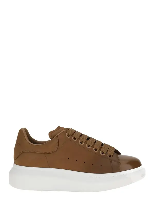 Alexander McQueen Oversized Low-top Sneakers - Brown
