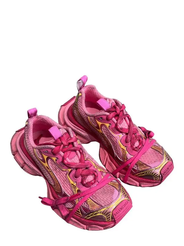 Balenciaga 3xl Lace-up Sneakers - Pink