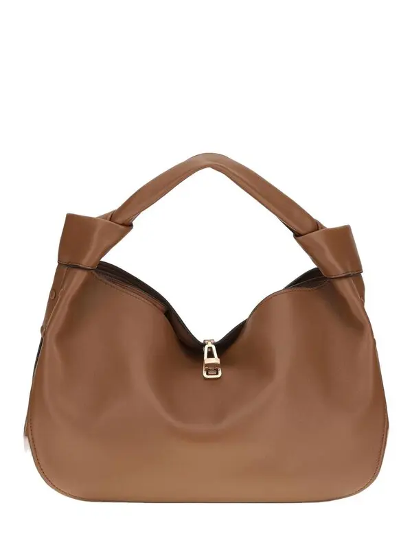 Gabriela Hearst Antonia Small Lambskin Leather Handbag - Brown