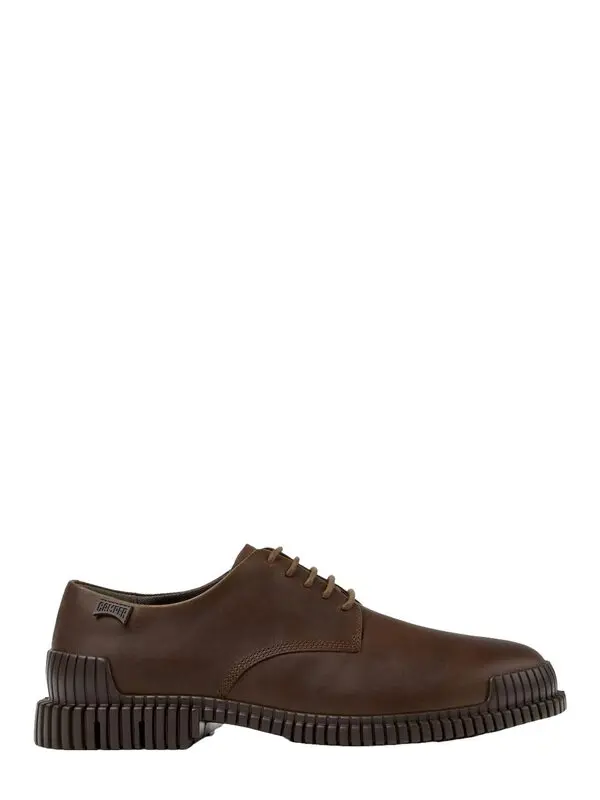 Camper Pix Derby Shoes With Xl Extralight Sole - Brown