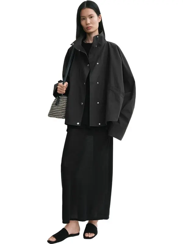 TOTEME Summer Parachute Jacket - Black