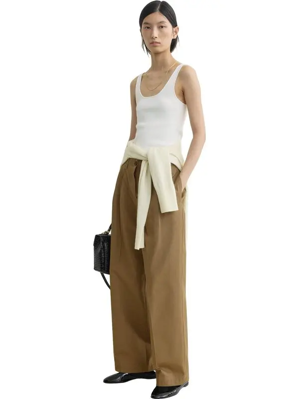 TOTEME Relaxed Chino Trousers - Hazel
