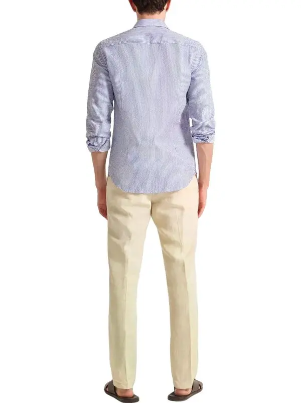 Orlebar Brown Giles Striped Shirt - Blue