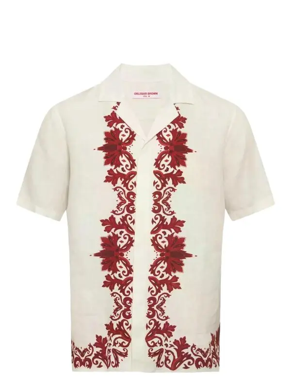Orlebar Brown Maitan Mirabello Shirt - Neutrals