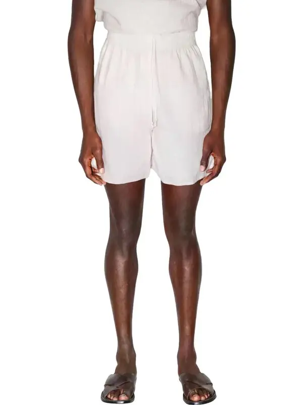 TRIBE AND TRUE Angel Weave Shorts - Neutrals