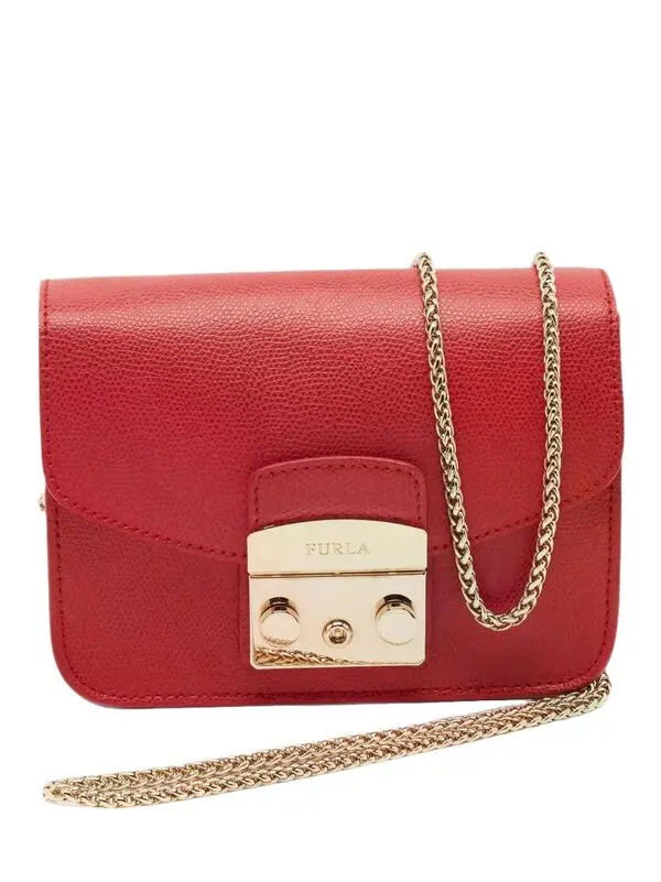 Furla Metropolis Mini Crossbody Bag - Red