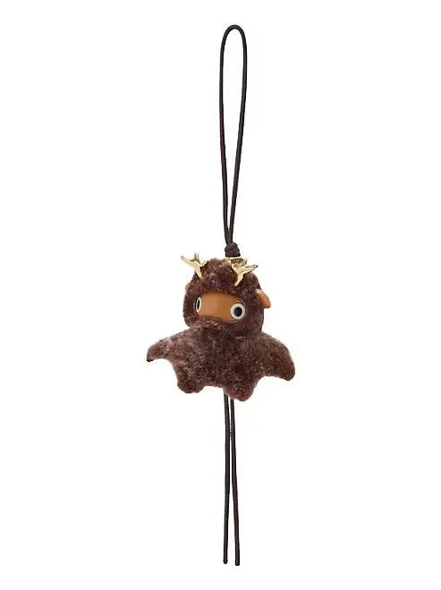 Loewe Shearling Charm - Brown