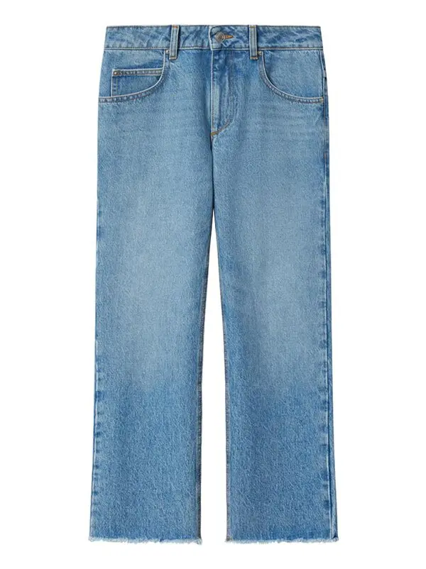 Isabel Marant Étoile Ombela Kick Flare Jeans - Light Blue