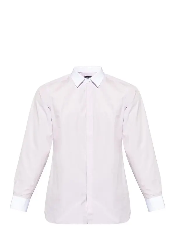 TOM FORD Cotton Shirt - Purple