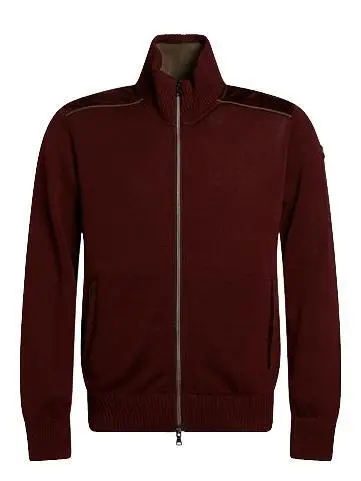 Paul & Shark Virgin Wool Cardigan - Red