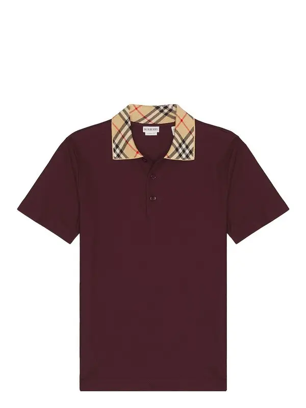 Burberry Evan Polo - Vineyard Red