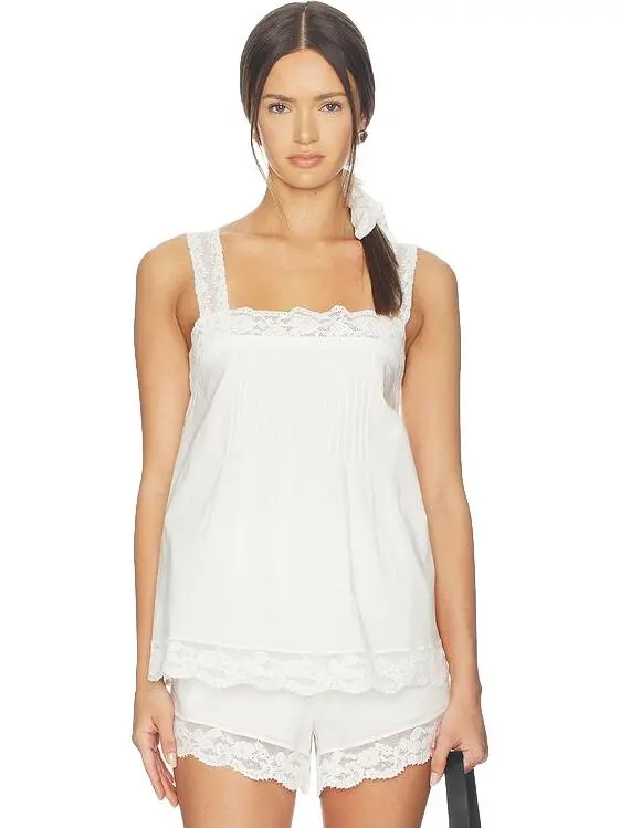 Faithfull The Brand Cristina Top White - Ivory