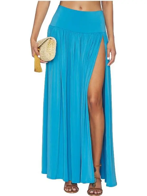 LOVERS AND FRIENDS Justine Maxi Skirt - Blue