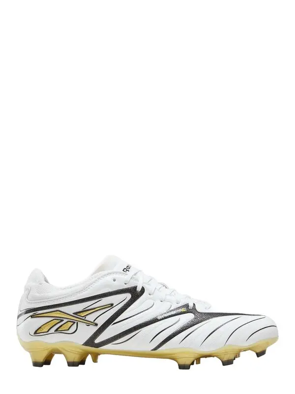 REEBOK Sidewinder 26 Pro Firm Ground Soccer Cleats - White/black/silver