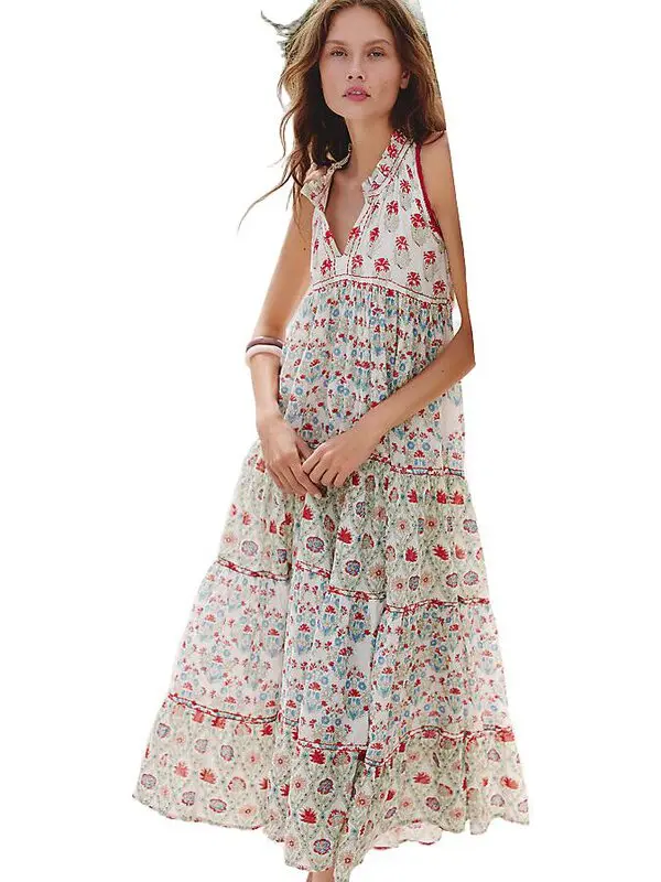 RO'S GARDEN Sofia Maxi Dress - Multi