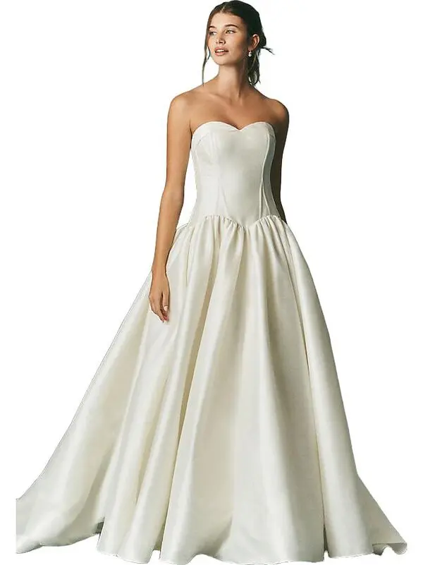 Watters Ophelia Gown - Ivory