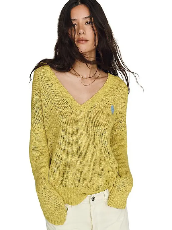 KERRI ROSENTHAL Rosenthal Summerland Sweater - Cactus