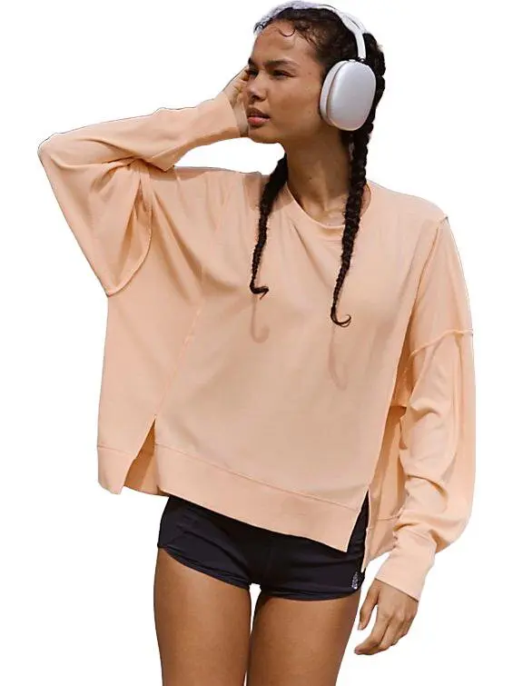 Free People All My Love Long Sleeve - Pina Colada