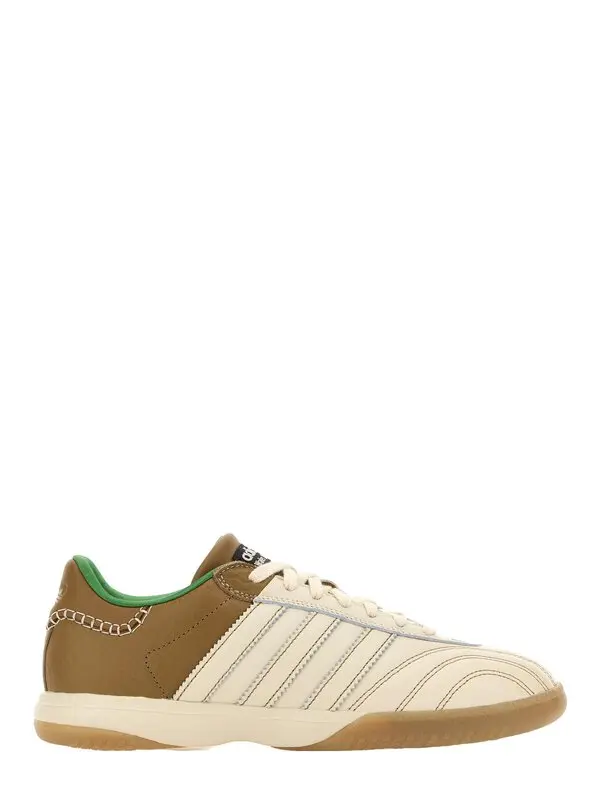 WALES BONNER X ADIDAS Two-tone Nappa Leather Samba Sneakers - White