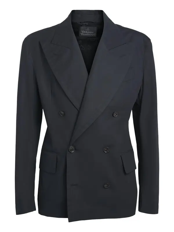 VIVIENNE WESTWOOD Howard Double Breasted Blazer - Black