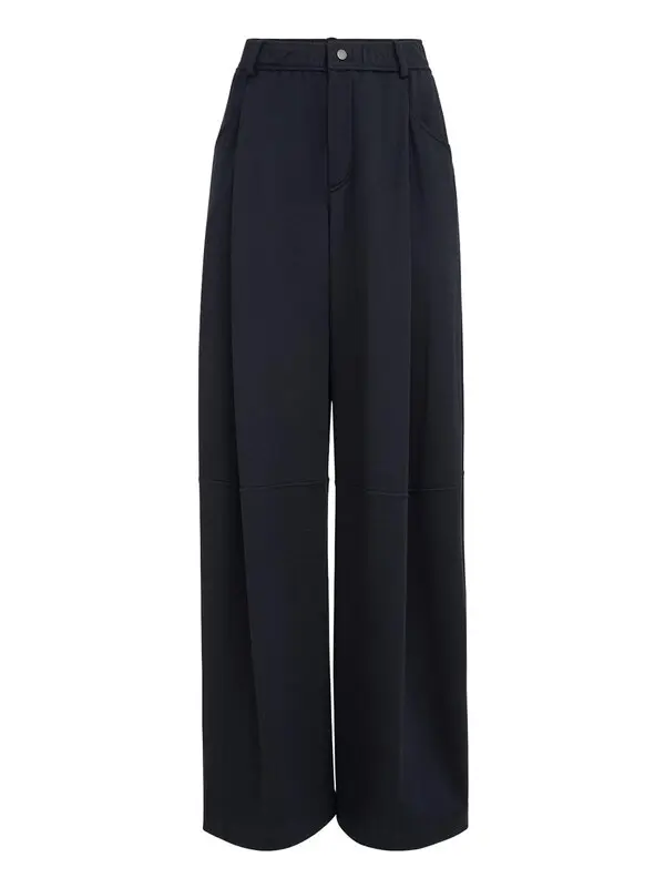 Brunello Cucinelli Cotton-silk Interlock Track Pants - Blue