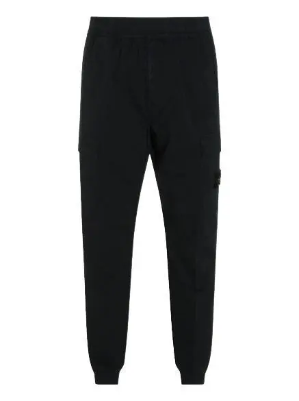 Stone Island Stretch-tc Twill Cargo Pants - Navy