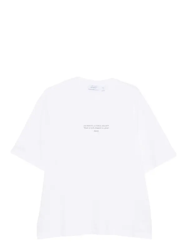 Off-White Short-sleeved T-shirt - White